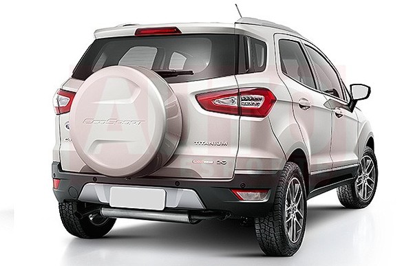 Veja como será o Ford Ecosport reestilizado que chega no final de 2016