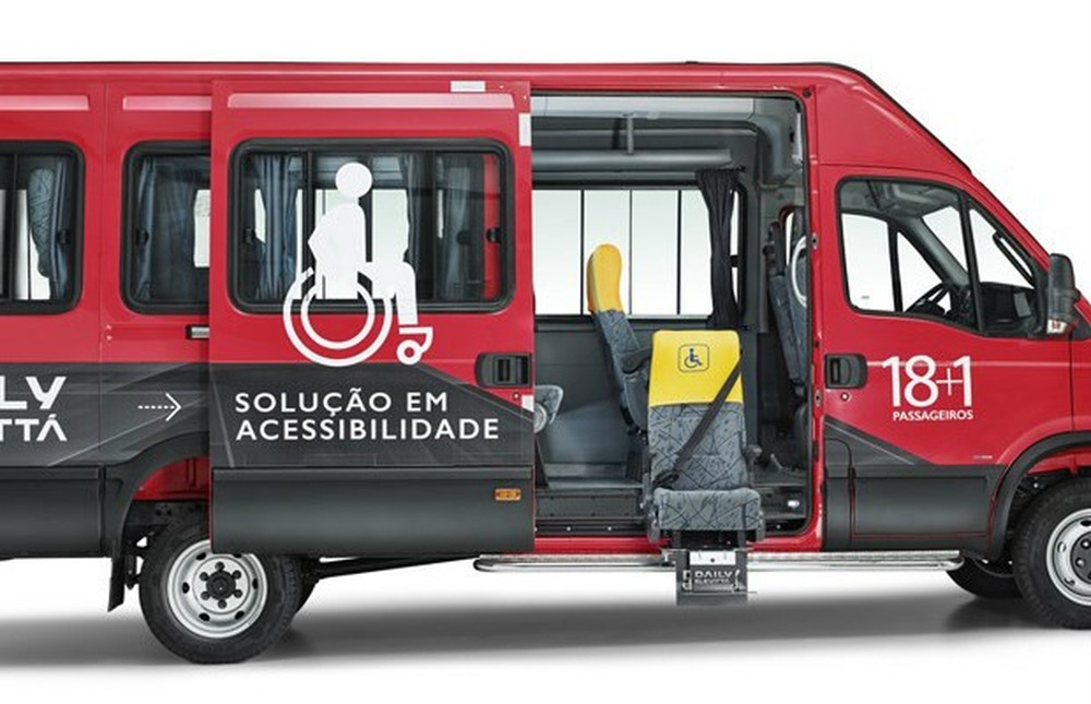 Iveco lança van com embarque acessível lateral