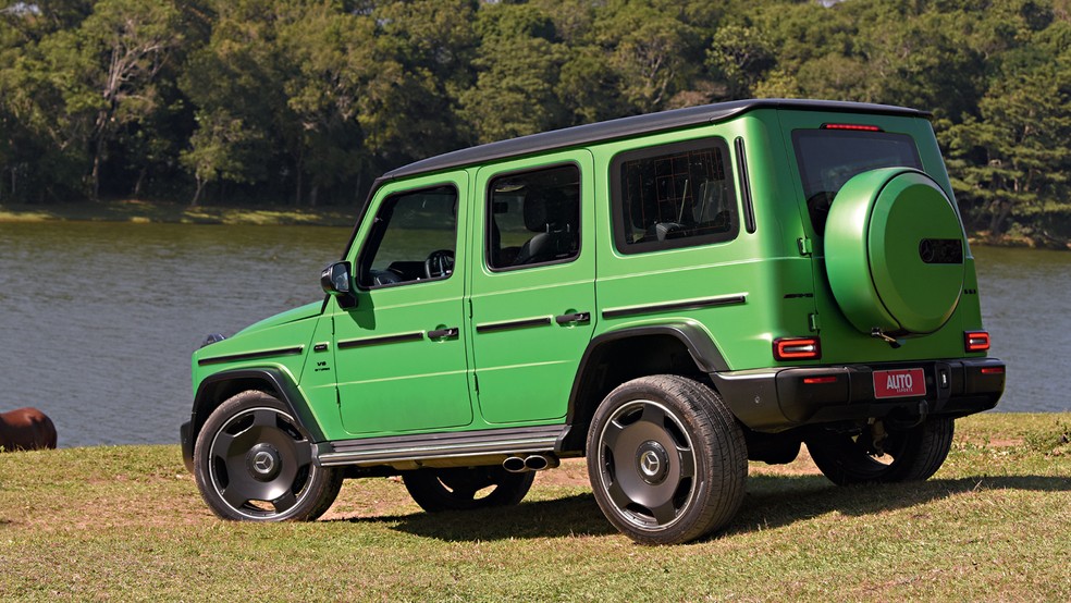 Mercedes-AMG G63 é jipão de R$ 1,8 milhão que vai bem no 4X4 e acelera ...