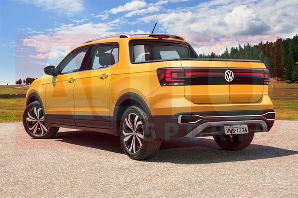 Como deve ser o visual da nova picape Volkswagen Tarok