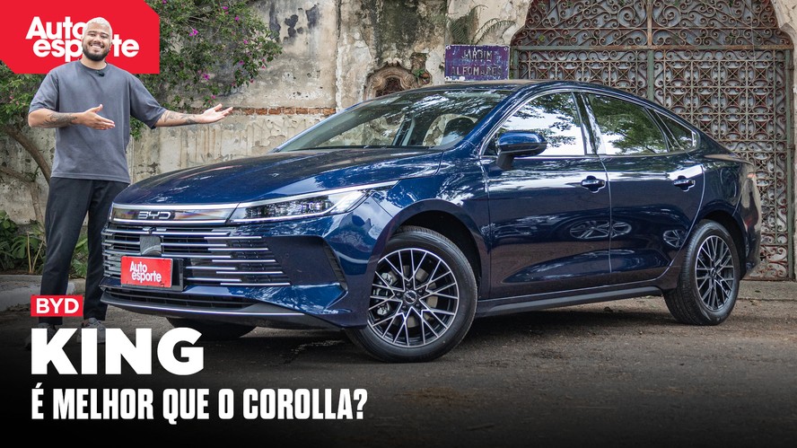Vídeo: BYD King 2026 faz 30 km/l, é bem equipado e anda mais que o Corolla