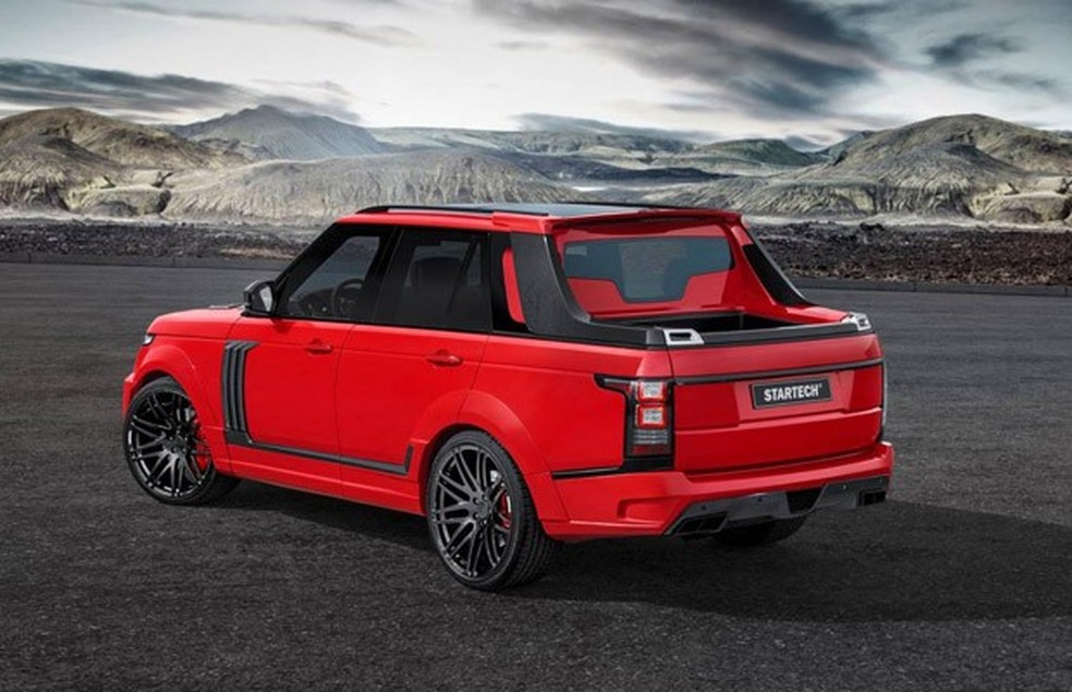 Range Rover se transforma em picape de luxo