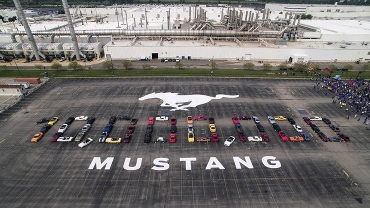 Ford comemora a marca de 10 milhões de Mustangs produzidos