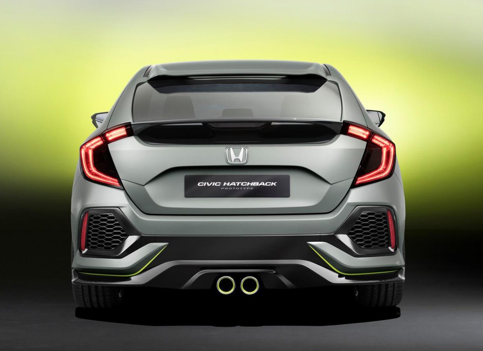 Honda Civic ganha versão hatch para o Salão de Genebra