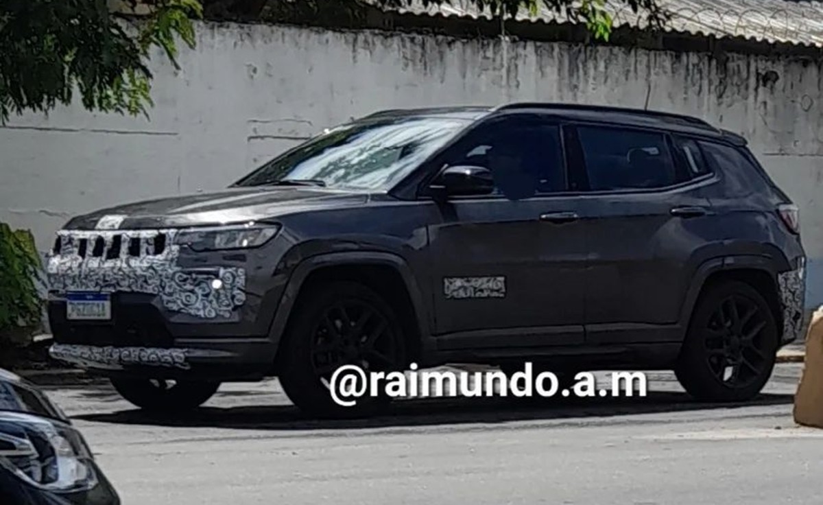 Flagra: Jeep Compass e Commander revelam detalhes de nova versão ...