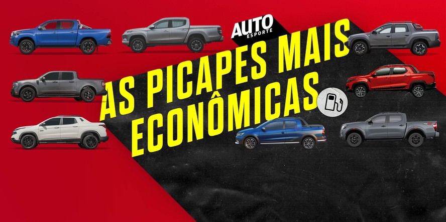 Conheça as 10 picapes mais econômicas vendidas no Brasil em 2022