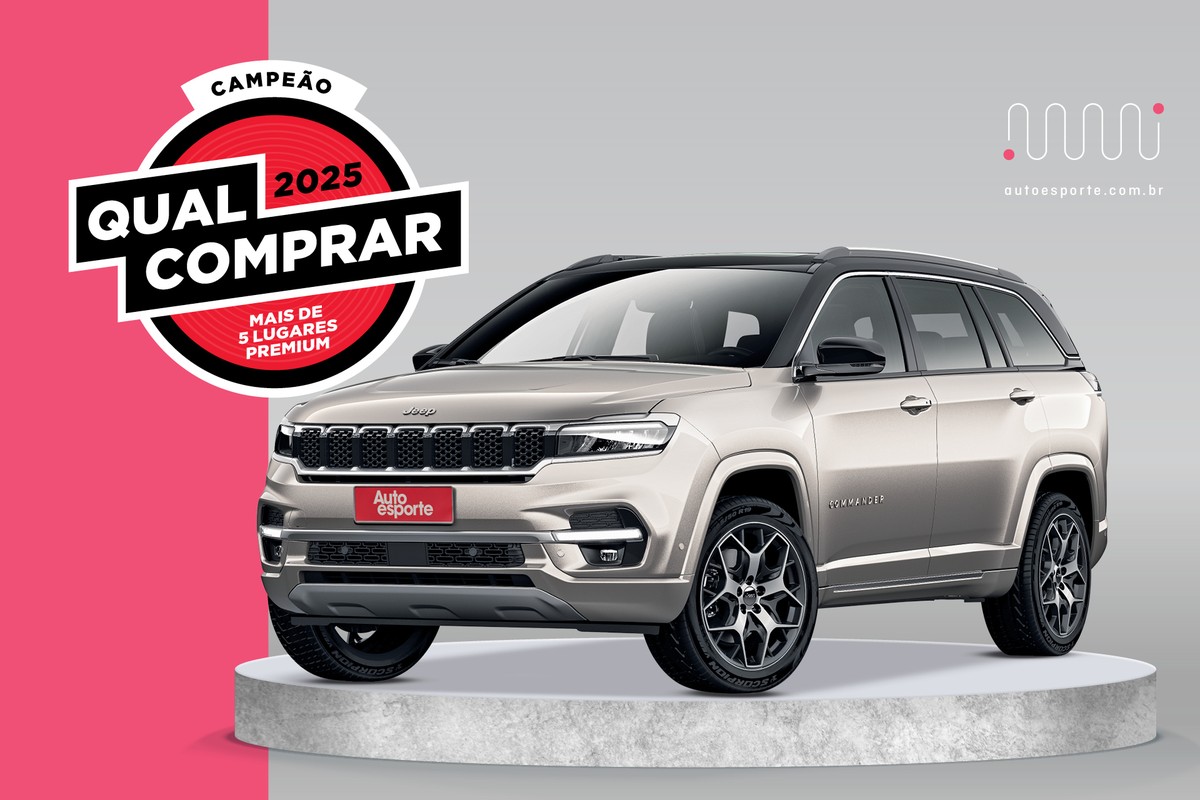 Jeep Commander é o carro premium de 7 lugares de melhor custo em 2025