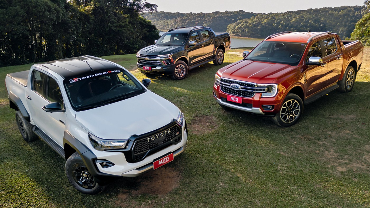 Chevrolet S10, Toyota Hilux e Ford Ranger: qual a rainha das picapes ...