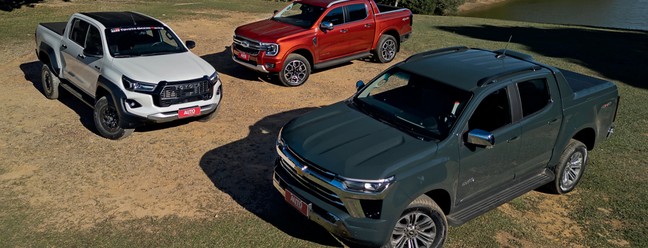 Chevrolet S10, Toyota Hilux e Ford Ranger: qual a rainha das picapes ...