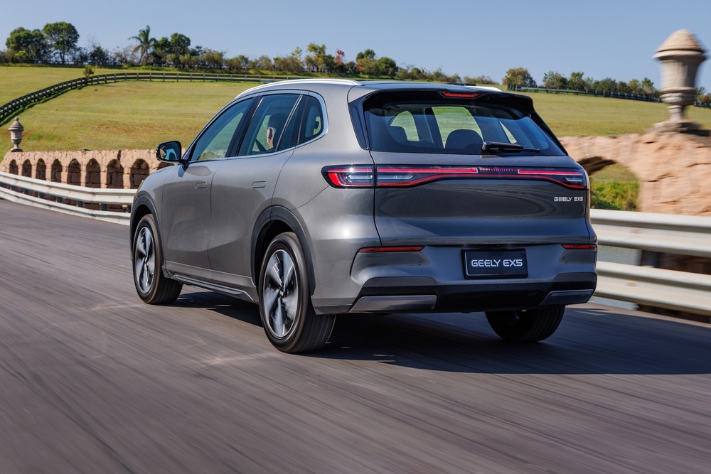 Teste: Geely EX5 é SUV elétrico com conforto de Volvo e preço de Compass