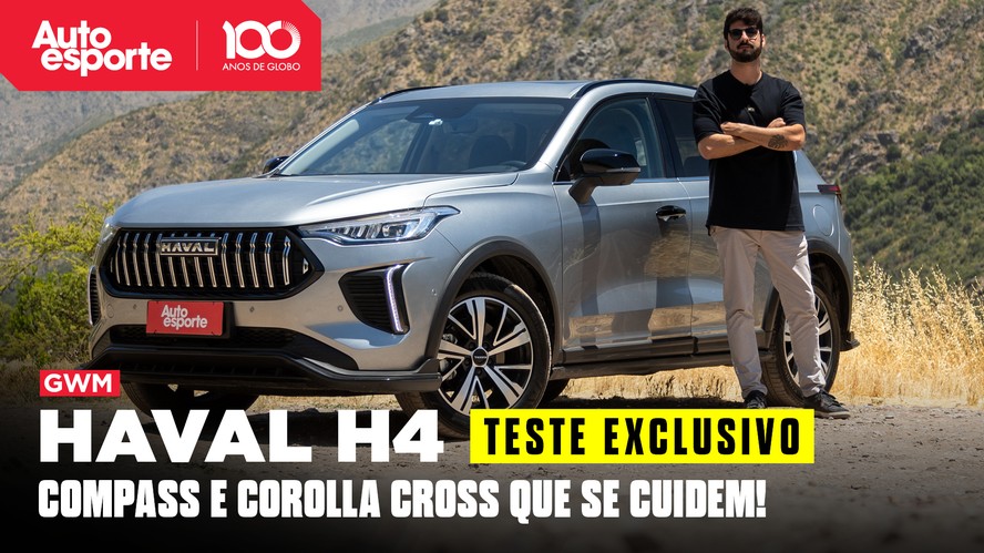 Vídeo: GWM Haval H4 é SUV híbrido para brigar com Compass e Corolla Cross