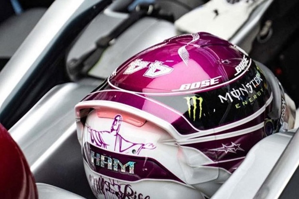 Exclusivo: Fórmula 1 2020 - Lewis Hamilton e a história dos capacetes ...