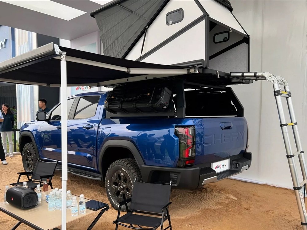 Chery KP11: como é a picape híbrida rival da BYD Shark que virá ao Brasil