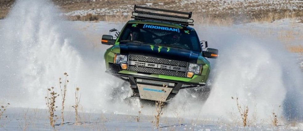 Ken Block apresenta Ford F-150 Raptor TRAX