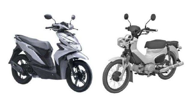 Honda registra patente do scooter Beat e da Cross Cub no Brasil