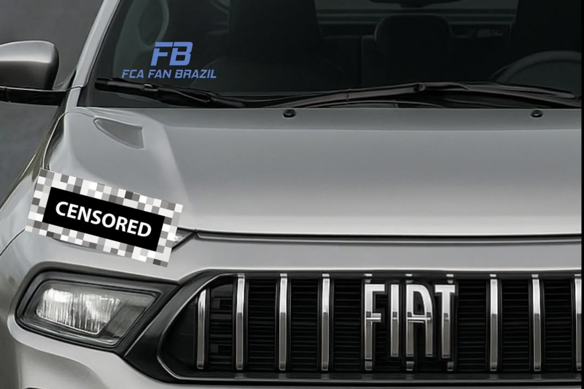 Vazou! Fiat Toro 2026 terá grade 'Maserati' e freio de mão eletrônico