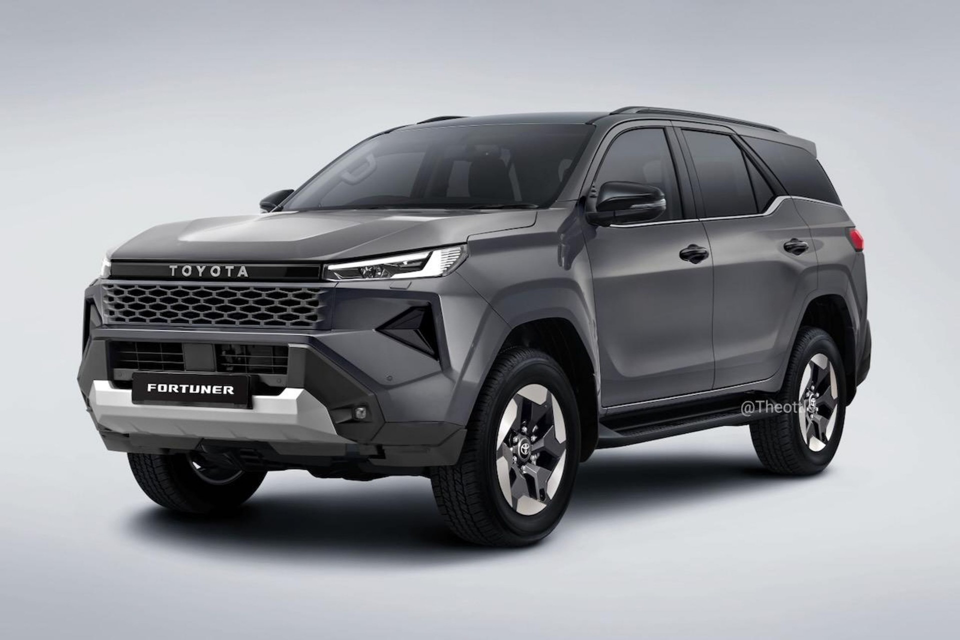 Projeção: novo Toyota SW4 seguirá Hilux com versão híbrida e painel de luxo