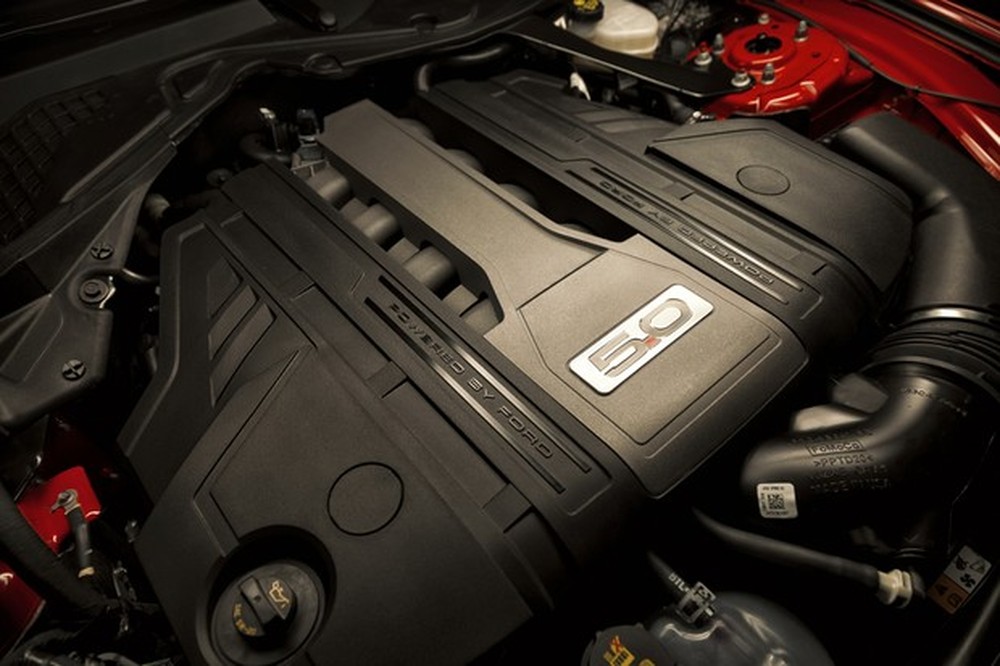 5.0 V8 Coyote do Ford Mustang ganhou o prêmio de Motor 2.0 ou Maior do Ano