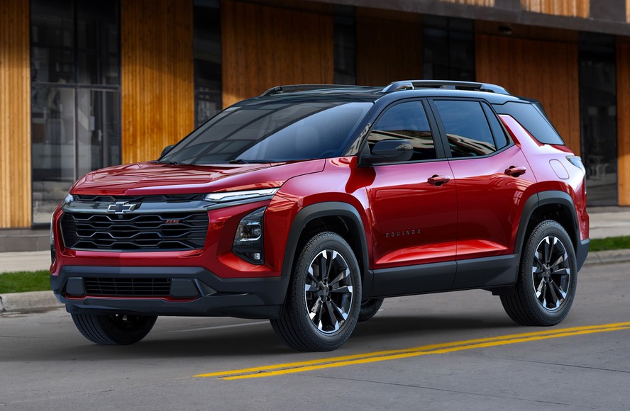 Segredo: novo Chevrolet Equinox vem ao Brasil também em versão a gasolina