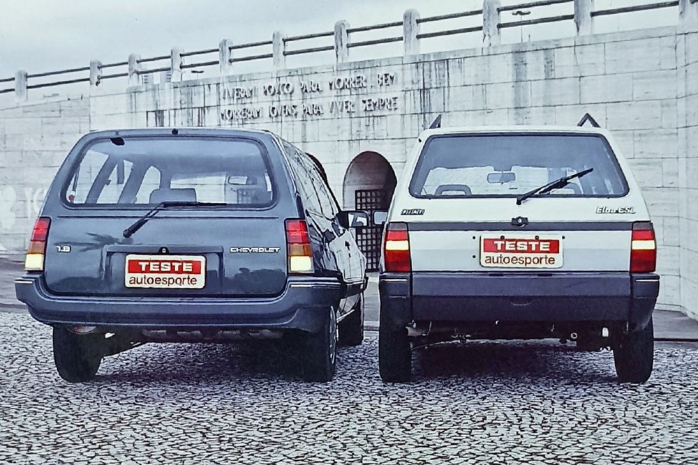 Salvem as peruas! Chevrolet Ipanema e Fiat Elba se enfrentaram em 1990