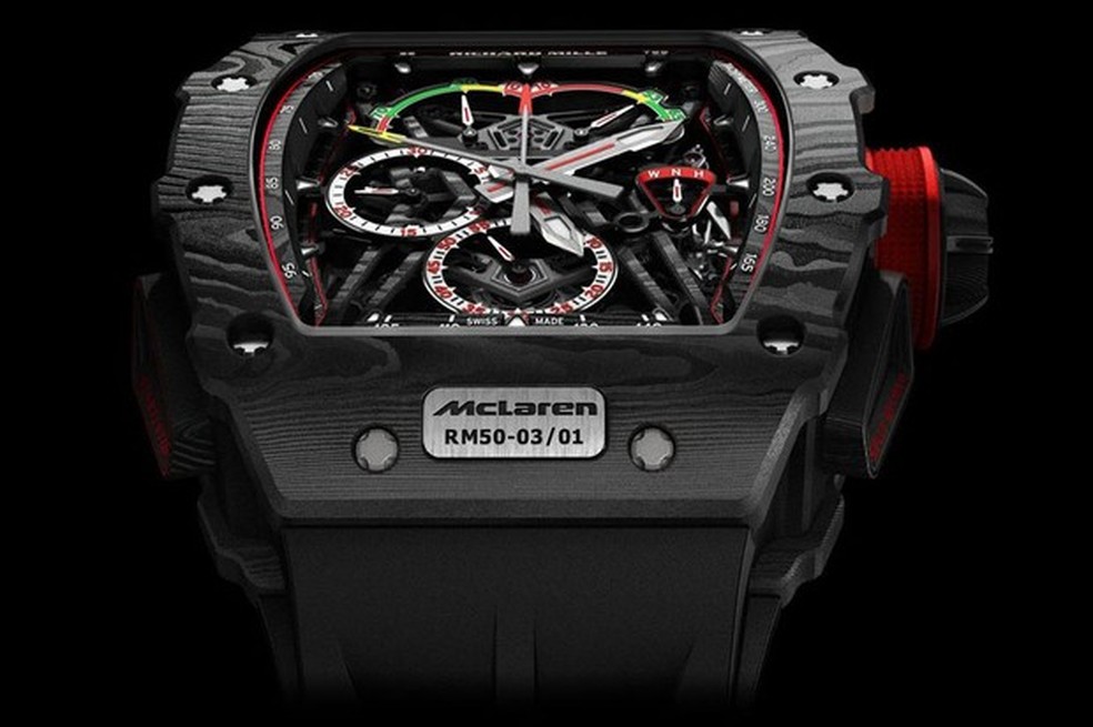 McLaren lança relógio cronógrafo mais leve do mundo por R$ 3 milhões