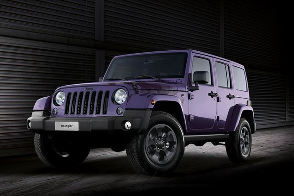 Jeep lança edição limitada do Wrangler com pintura roxa
