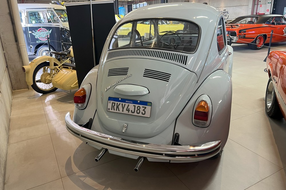 Como Fusca automático jamais vendido no Brasil virou peça de museu em SP