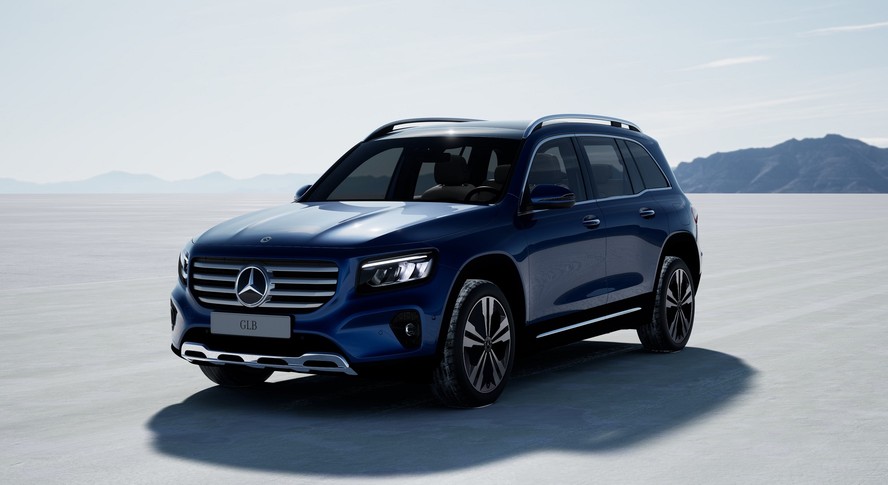 Mercedes-Benz GLB 2025 troca motor de Duster por 2.0 turbo micro-híbrido