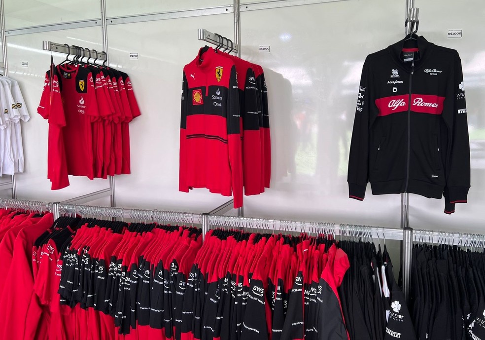 GP do Brasil: roupas e acessórios oficiais da F1 chegam a custar R$ 2. ...