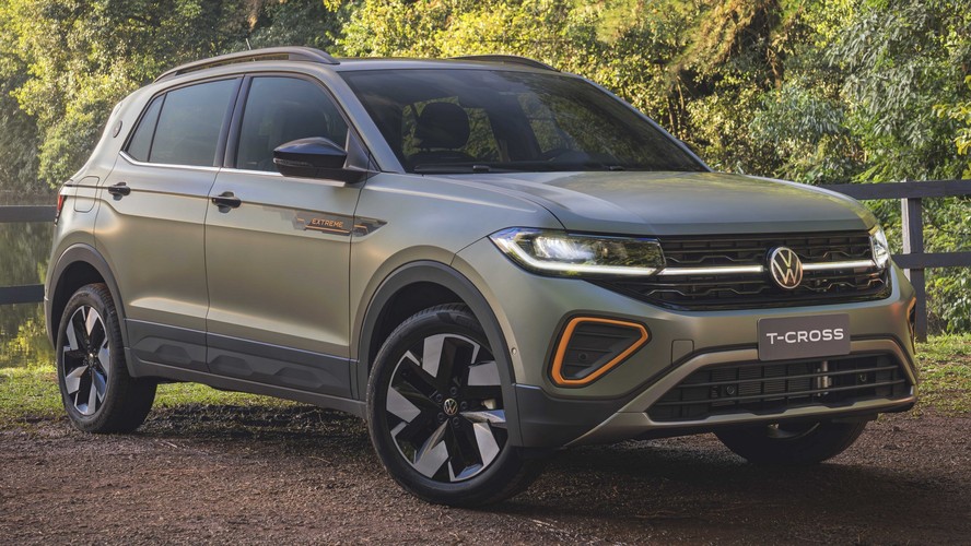 Volkswagen T-Cross Extreme é nova versão de topo de linha do SUV compacto