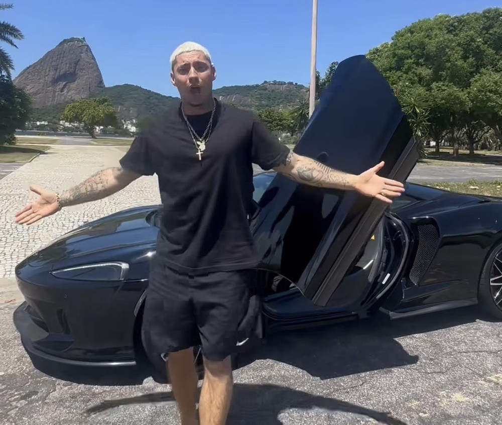 Filipe Ret compra McLaren GT de R$ 3,2 milhões e 620 cv de potência