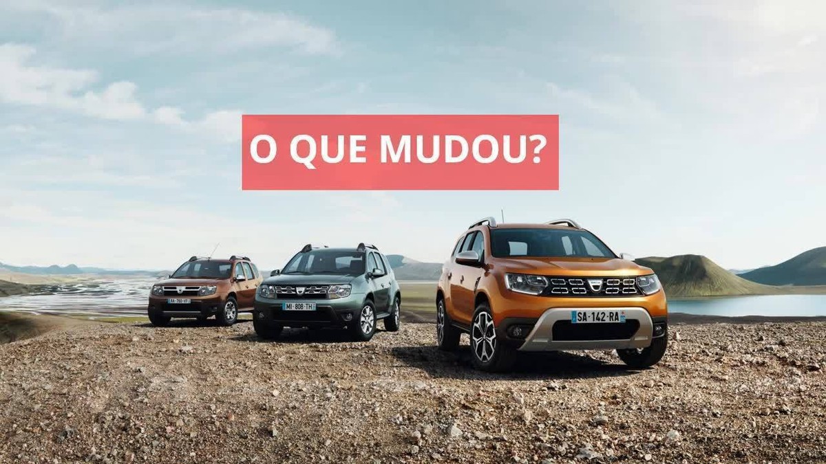 Nova geração do Renault Duster é mostrada na Europa