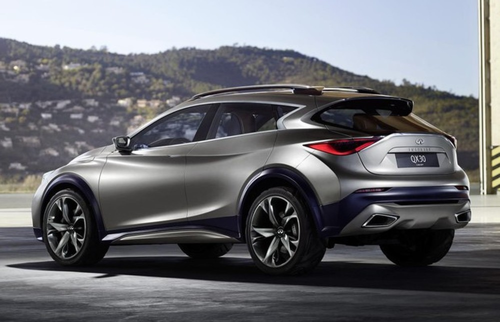 Infiniti divulga primeira imagem do QX30 concept