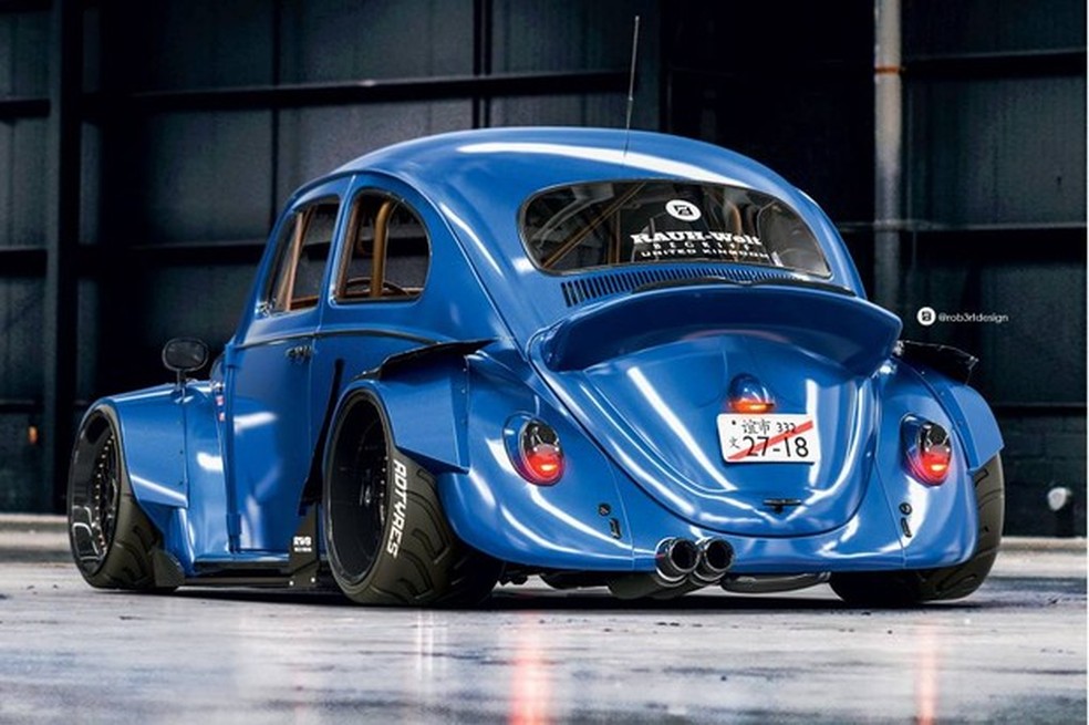 Designer brasileiro recria clássicos nacionais e faz sucesso com Fusca ...