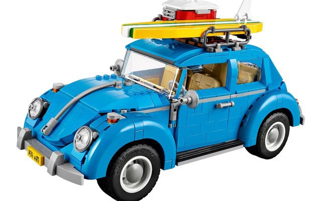 Lego lança kit com 1.167 peças para montar Volkswagen Fusca original