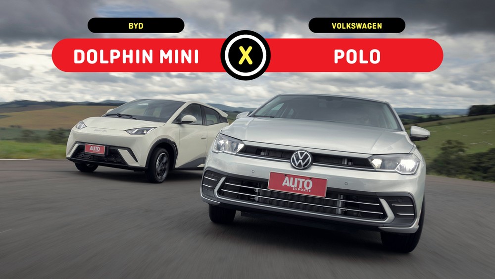 Comparativo: BYD Dolphin Mini encara o líder de vendas Volkswagen Polo