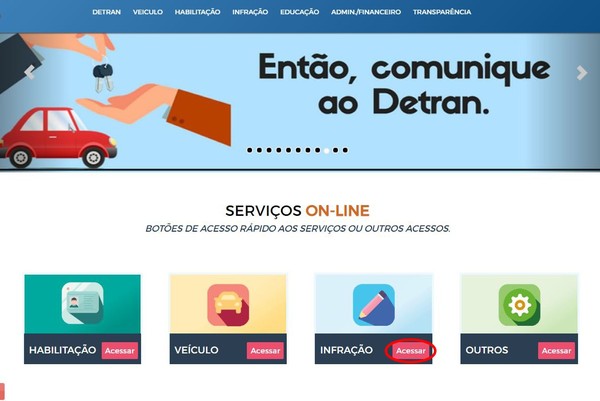 Como consultar multas pelo site do Detran de cada estado