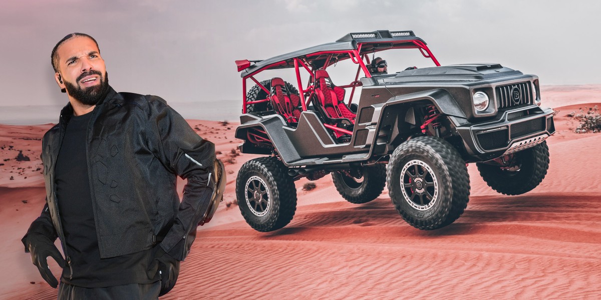 Drake compra buggy personalizado de 900 cv e quase R$ 4 milhões