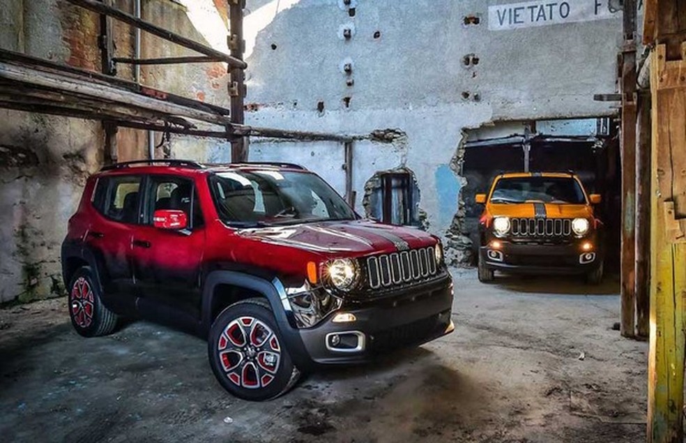 Jeep Renegade ganha customização na Itália