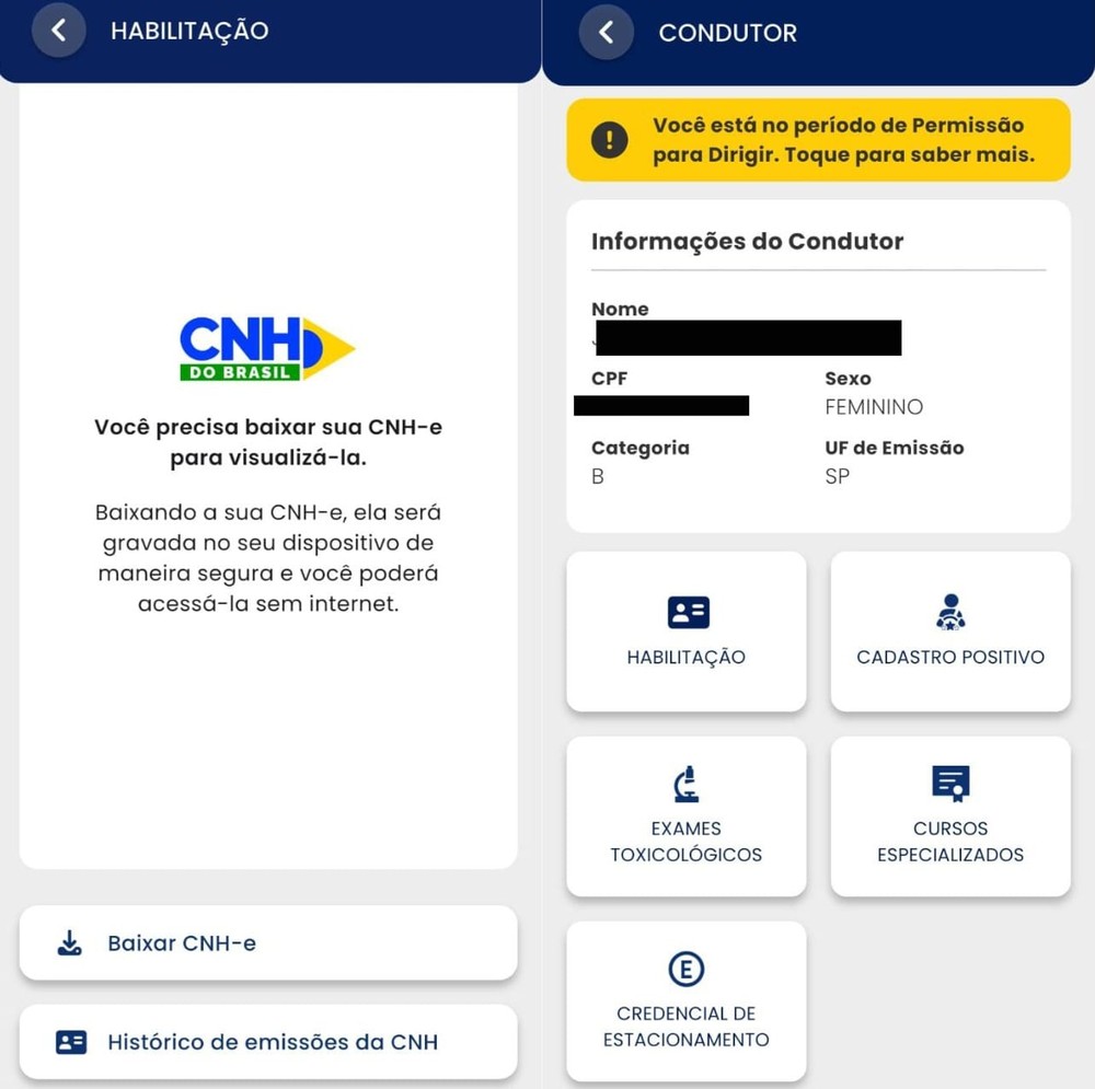 CNH do Brasil: passo a passo para acessar novo aplicativo da habilitação