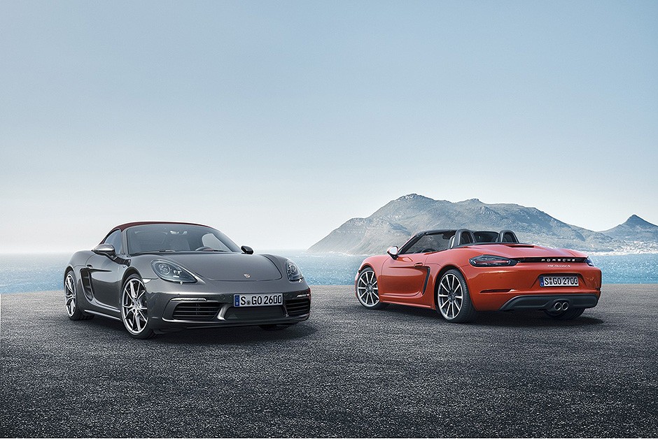 Porsche revela novo 718 Boxster