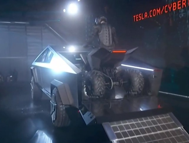 Cyberquad, o quadriciclo elétrico da Tesla, será vendido como opcional ...