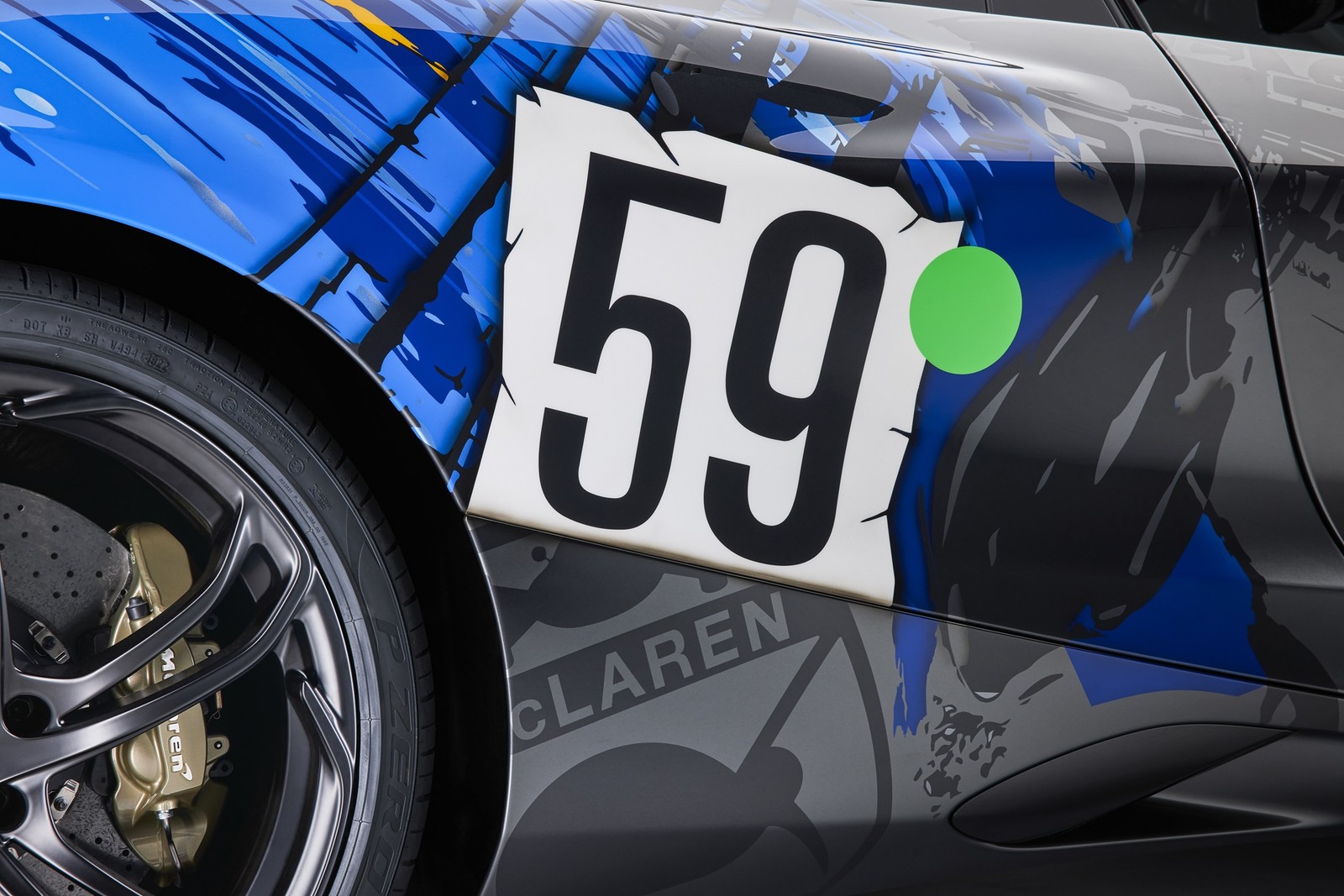 McLaren especial leva 50 dias para ser pintado e celebra aniversário da ...