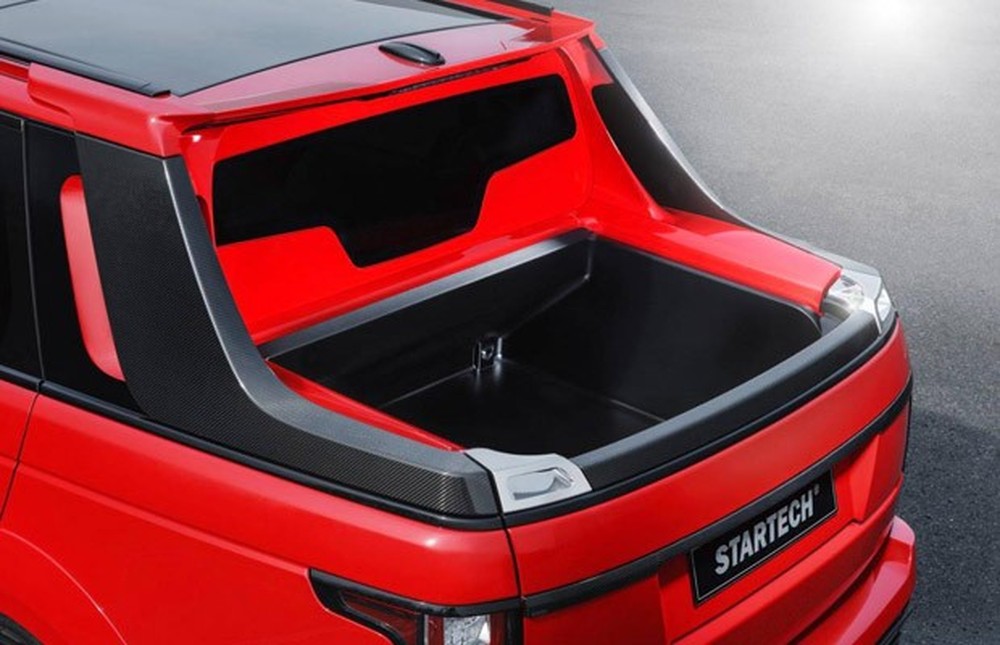 Range Rover se transforma em picape de luxo