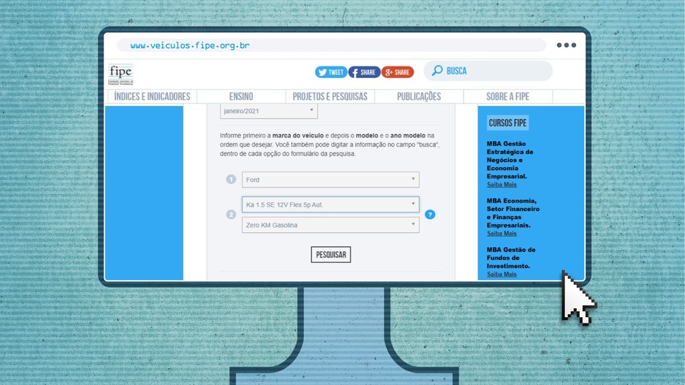 Como funciona a Tabela Fipe? Veja como consultar o preço do seu carro