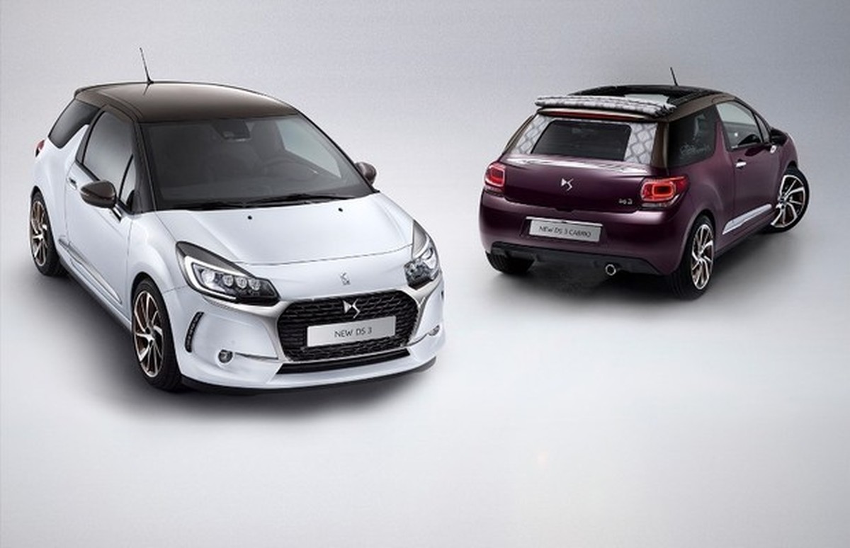 DS3 e DS3 Cabrio ganham facelift