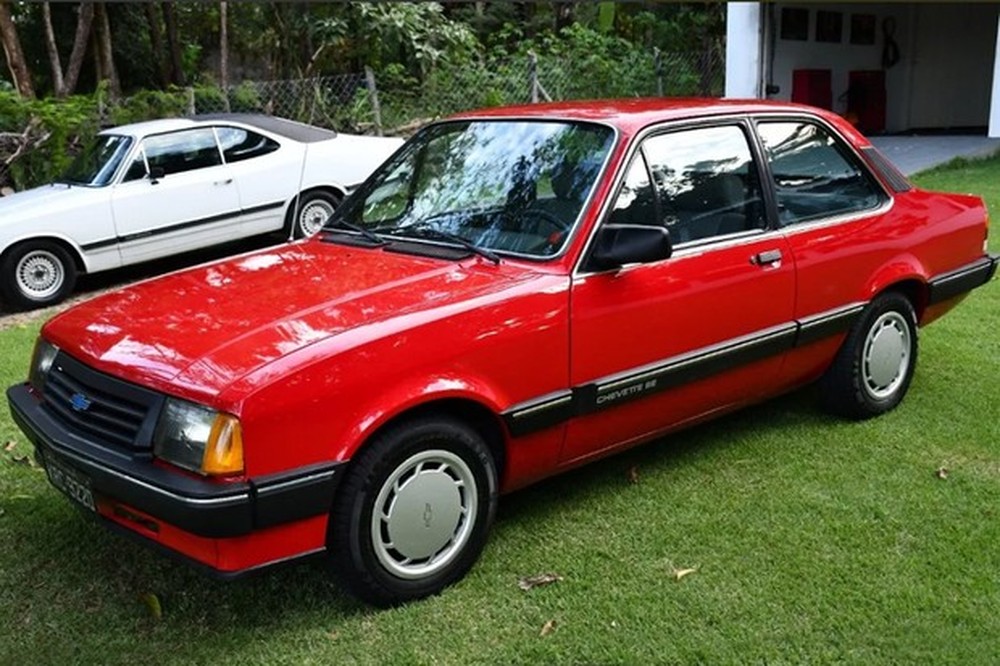 À venda: um Chevrolet Chevette 1987 com menos de 10 mil km rodados
