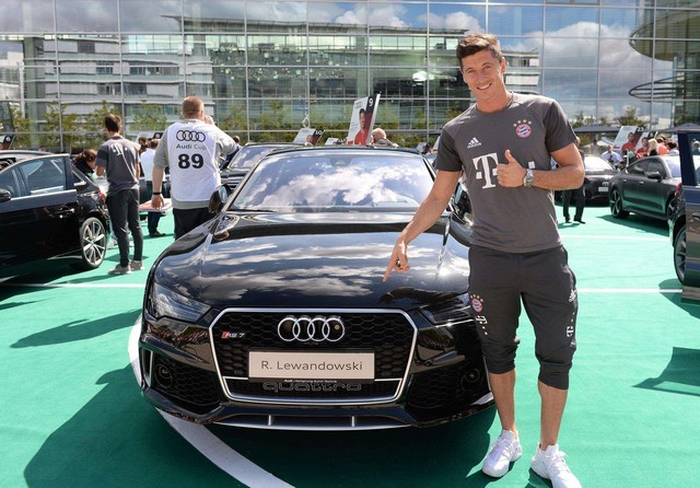 Lewandowski perde carrões da Audi no Bayern de Munique, mas não ficará ...