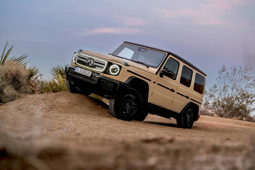Novo Mercedes-Benz Classe G elétrico é SUV com quatro motores e 580 cv