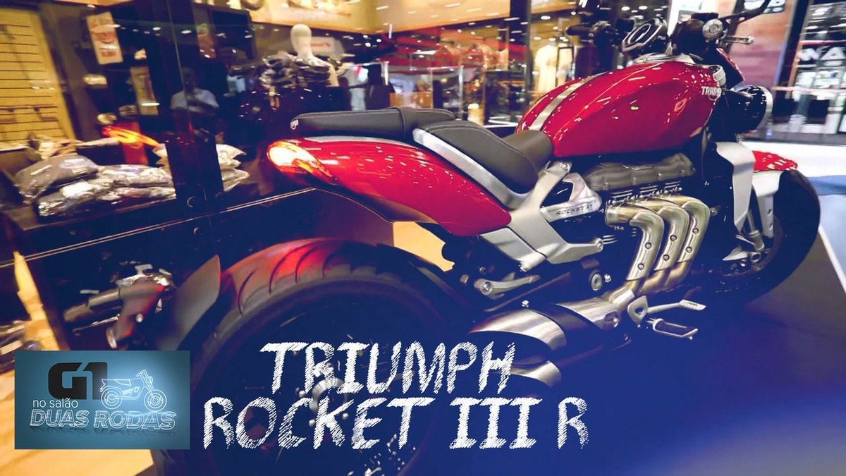 Triumph confirma Rocket 3 R, de 167 cv, e Street Triple RS para o Brasil